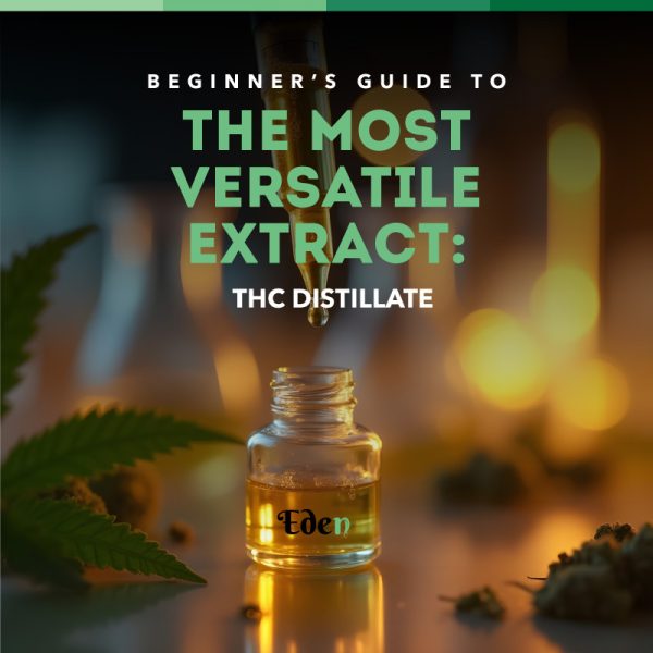 Beginner’s Guide to The Most Versatile Extract: THC Distillate | Eden Goods